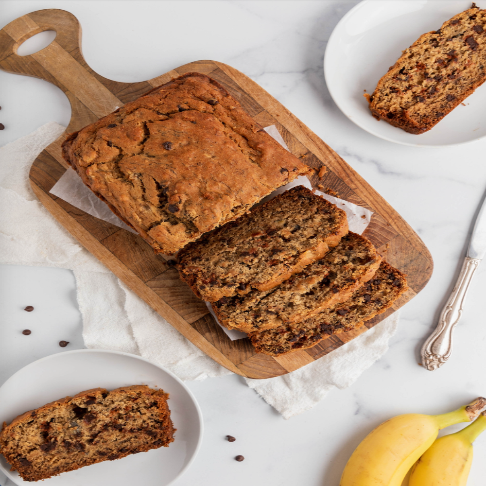 Banana Bread Slice – Gracefully Fed